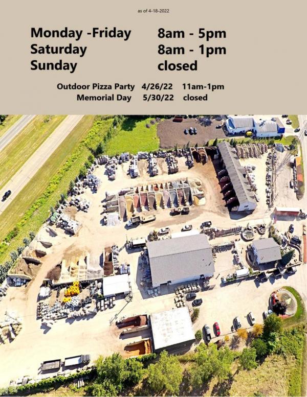 store hours | Rocks 'n' Roots